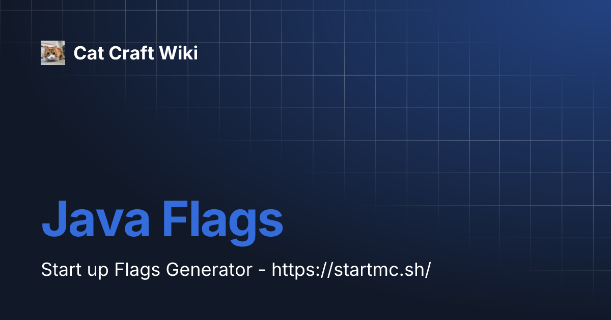 Java Flags | Cat Craft Wiki
